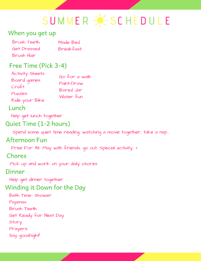 Summer Bucket List | Things to Do with Your Kids