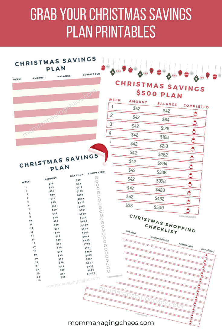 Christmas Saving Plan | How to Start Saving NOW for a Debt Free Christmas
